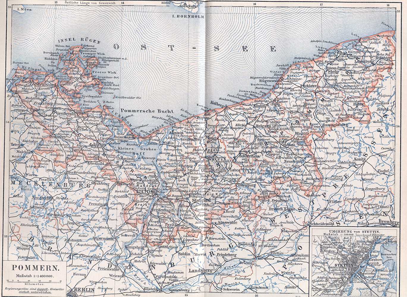 Maps of Germany for Family History